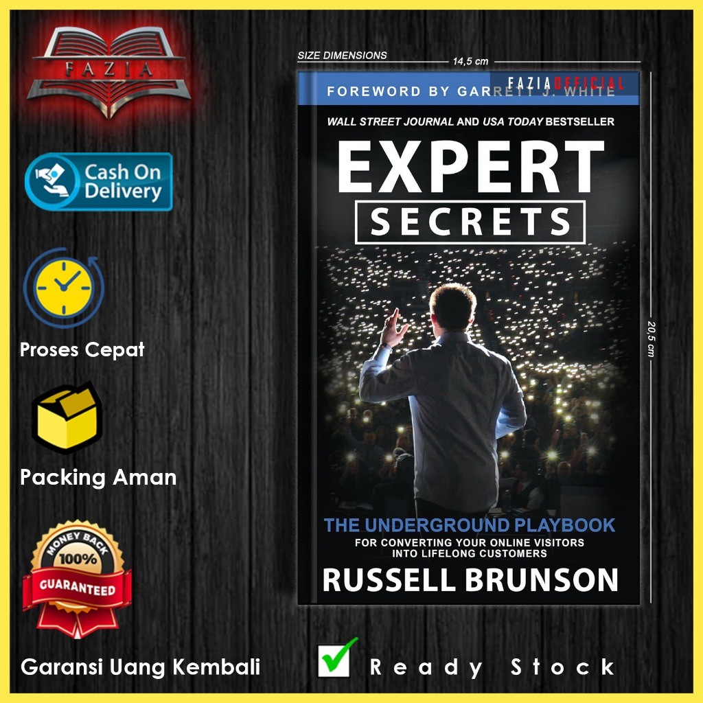 Jual Expert Secrets by Russell Brunson (English/Indonesia) | Shopee ...