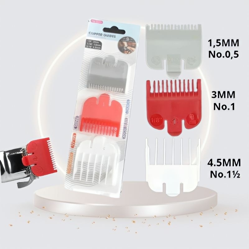 Jual [ Murah ] Isi 3 pcs Sepatu Clipper Limit Comb Guide Universal ...