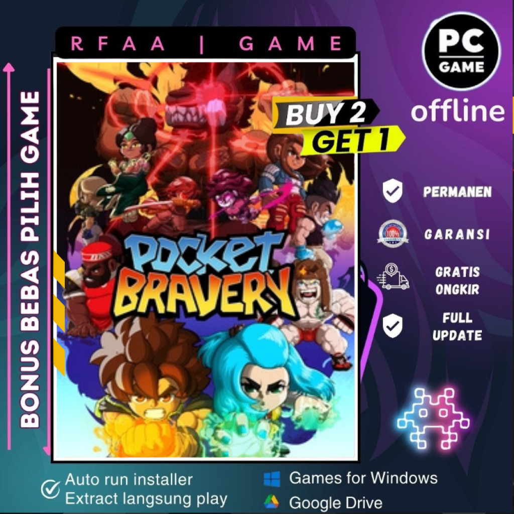 Jual POCKET BRAVERY | GAME PC - LAPTOP - DL | Shopee Indonesia