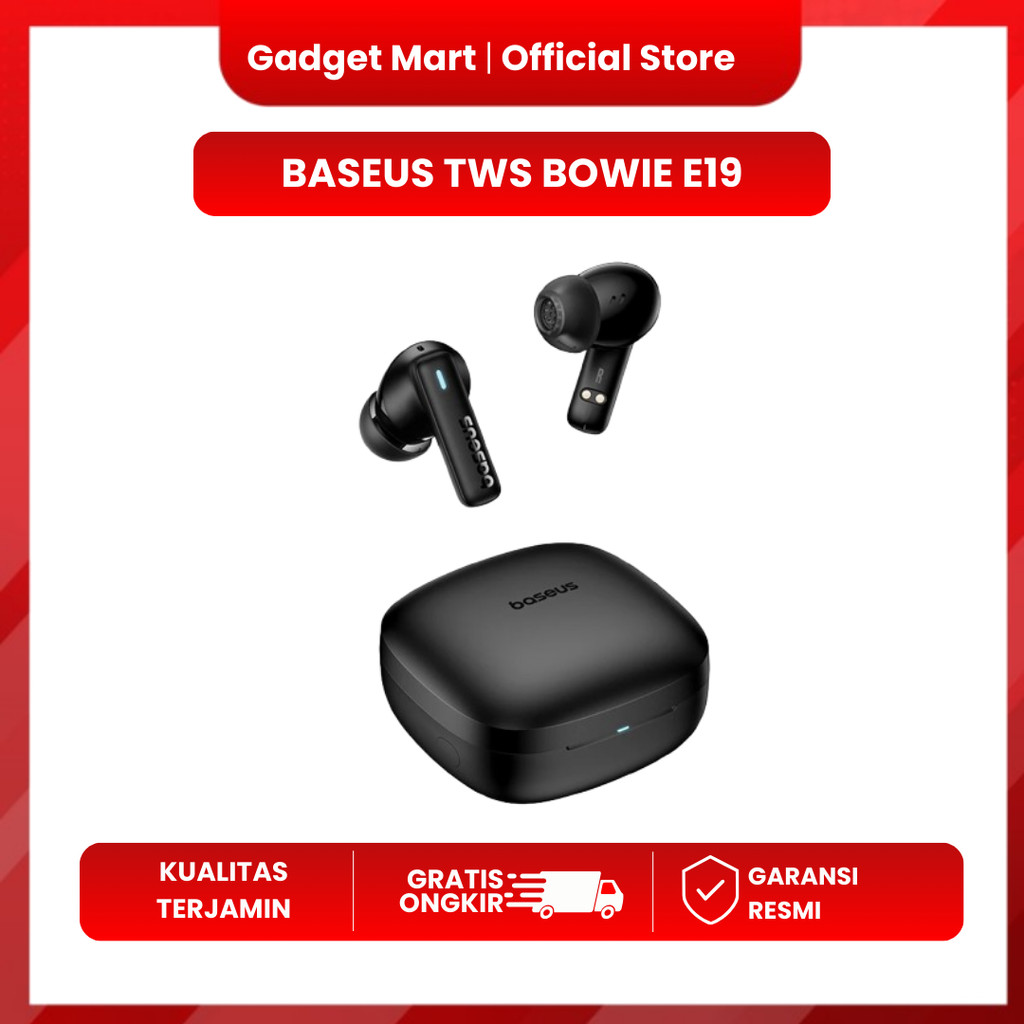 Jual BASEUS TWS E19 - ENC True Wireless Earbuds | Shopee Indonesia