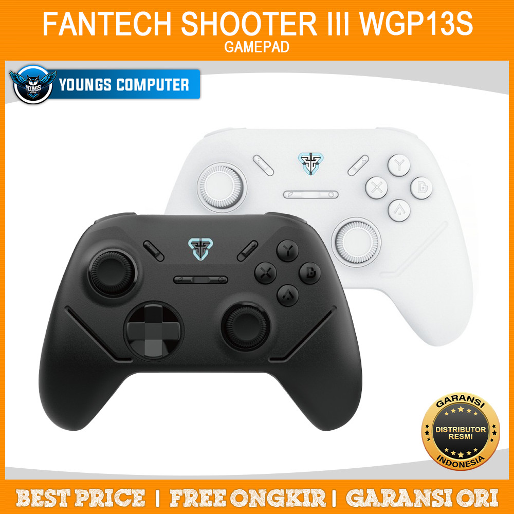Jual GAMEPAD FANTECH SHOOTER III WGP13S USB TYPE-C WIRELESS Gaming ...