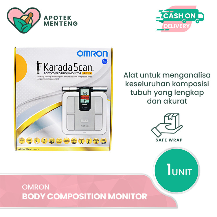 Jual Omron Karada Scan Body Composition Monitor HBF-375 - Alat Pengukur ...