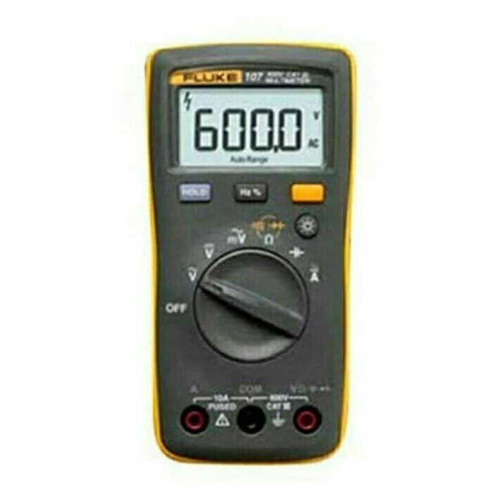 Jual Fluke 107 Digital Multimeter Multitester Avometer asli termurah ...