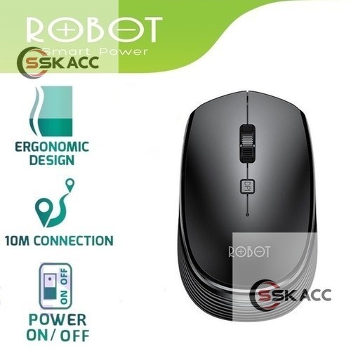 Jual Mouse Robot M205 Wireless Mouse Optical 2.4Ghz 16000DPI Original DISTRIBUTORACC-KOMPUTER ...