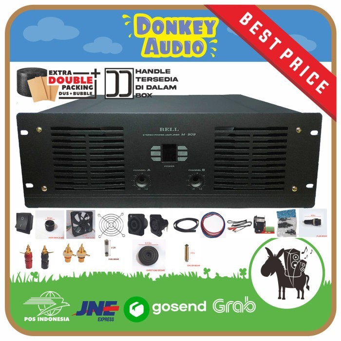Jual HD99 BOX POWER AMPLIFIER BELL M909 - BOX M909 | Shopee Indonesia