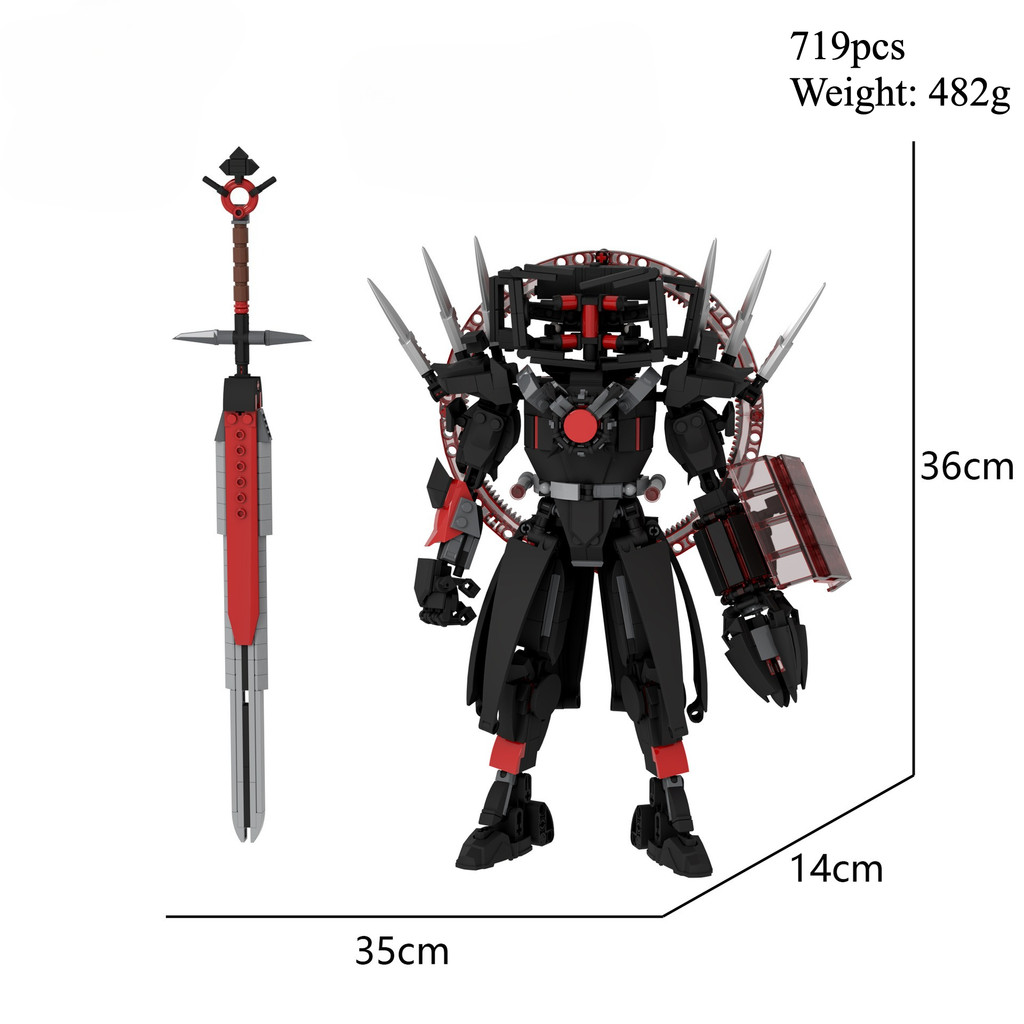 Jual Doomsday Watcher Skibidi Toilet Speaker Titan Model Titan TV Man ...