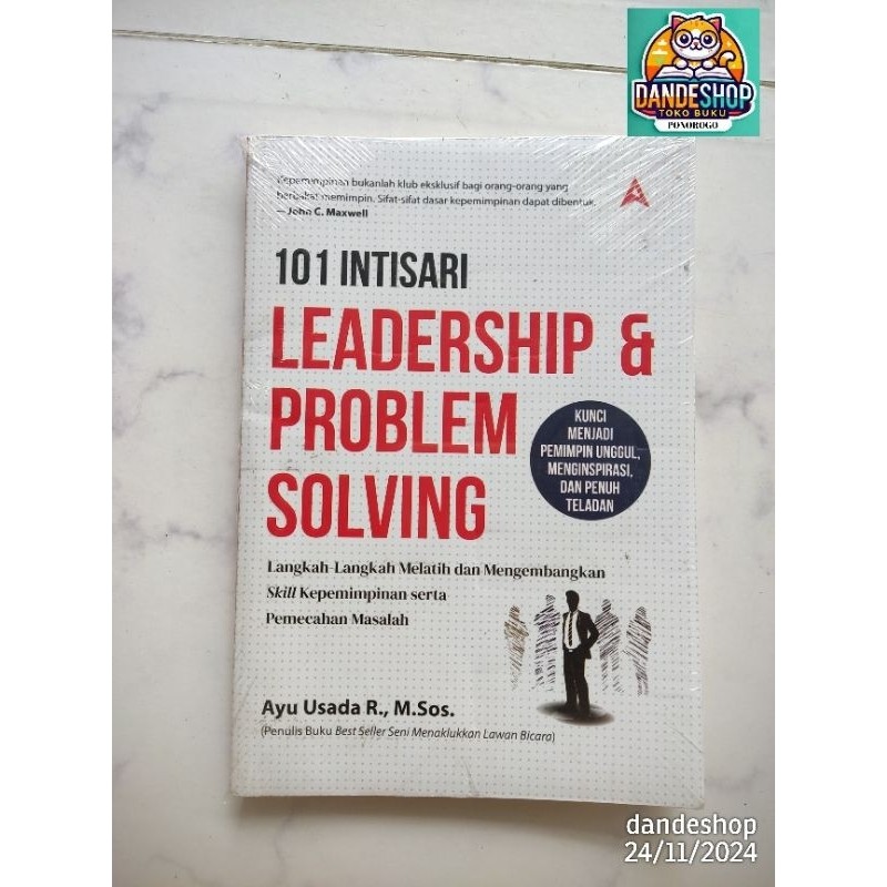 Jual 101 Intisari Leadership & Problem Solving - BUKU ORIGINAL ...