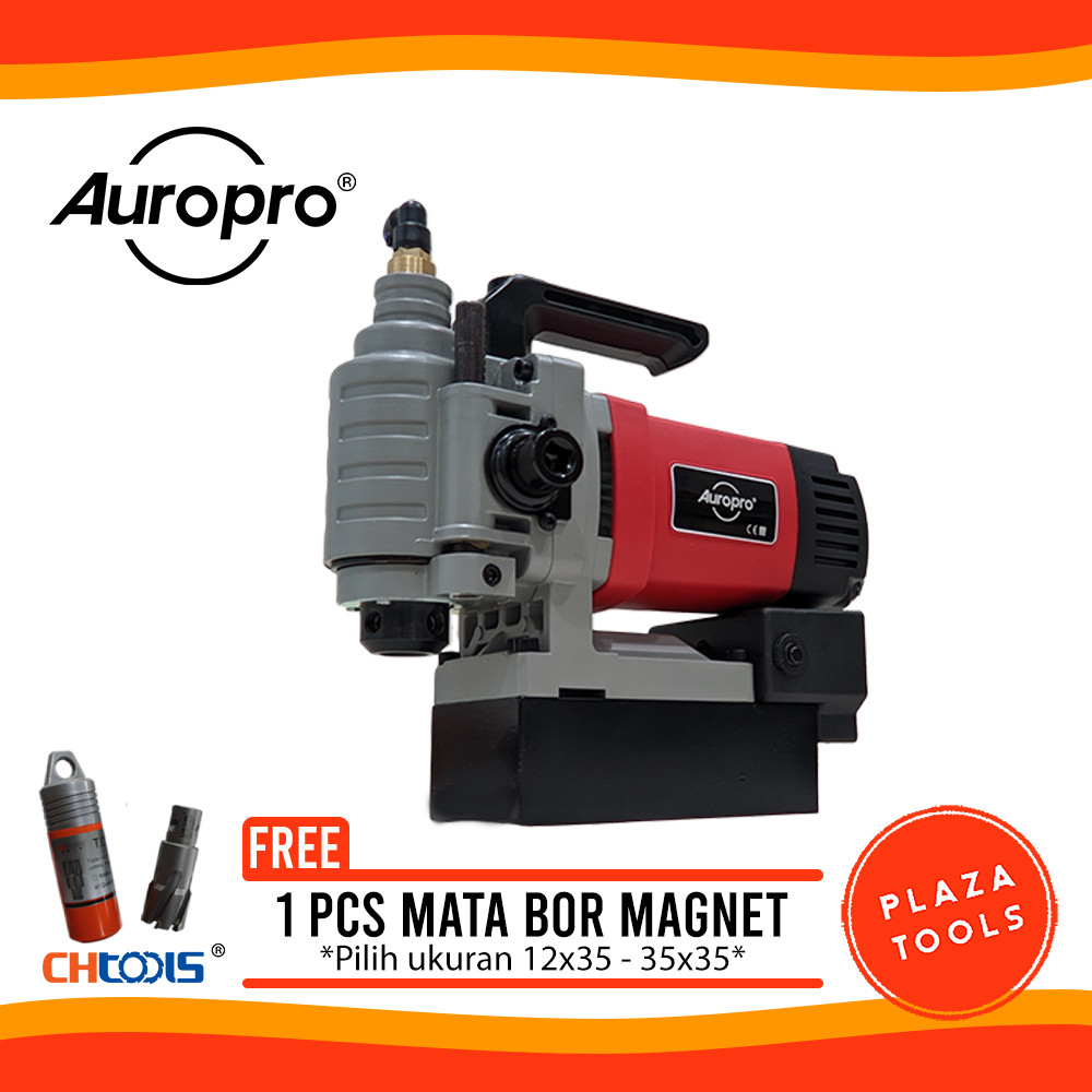 Jual Mesin Bor Magnet AUROPRO Portable Magnetic Core Drill Multi fungsi ...