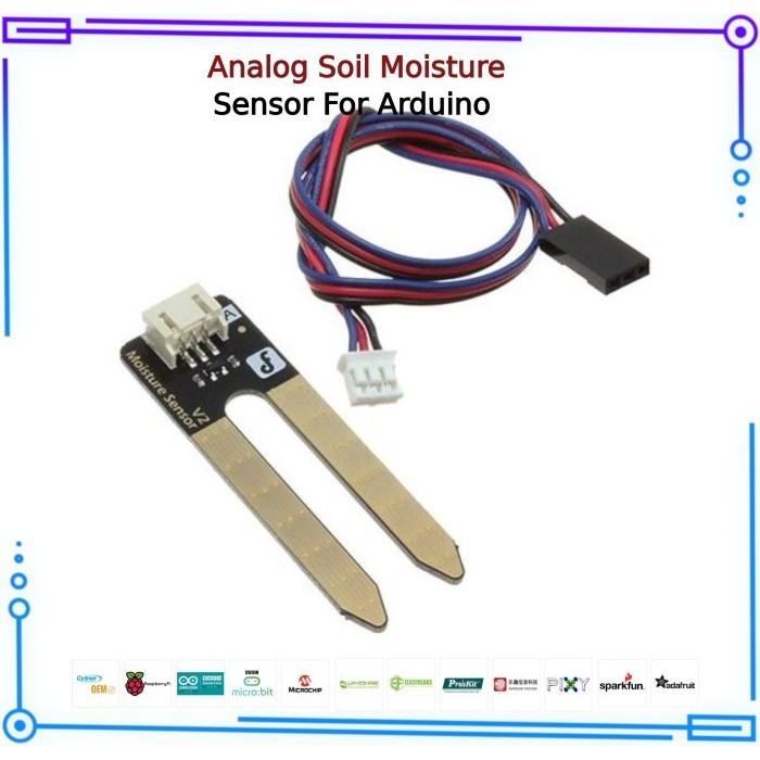 Jual TR99 DFRobot Gravity: Analog Soil Moisture Sensor For Arduino | Shopee Indonesia