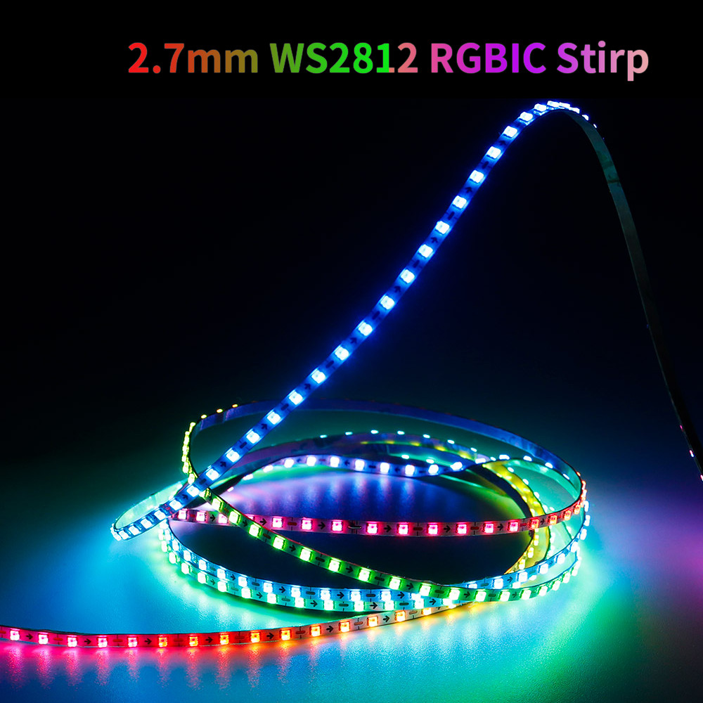 Jual Ultra Narrow 2.7mm WS2812B 160leds/M Smart individually ...