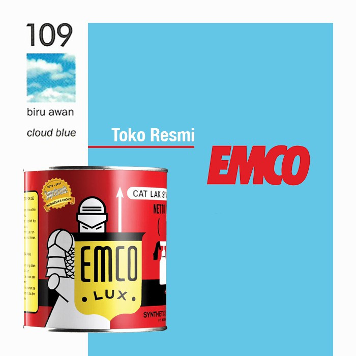 Jual Emco cat besi 0,5 kg warna standart/ emco aluminium paint/ cat ...