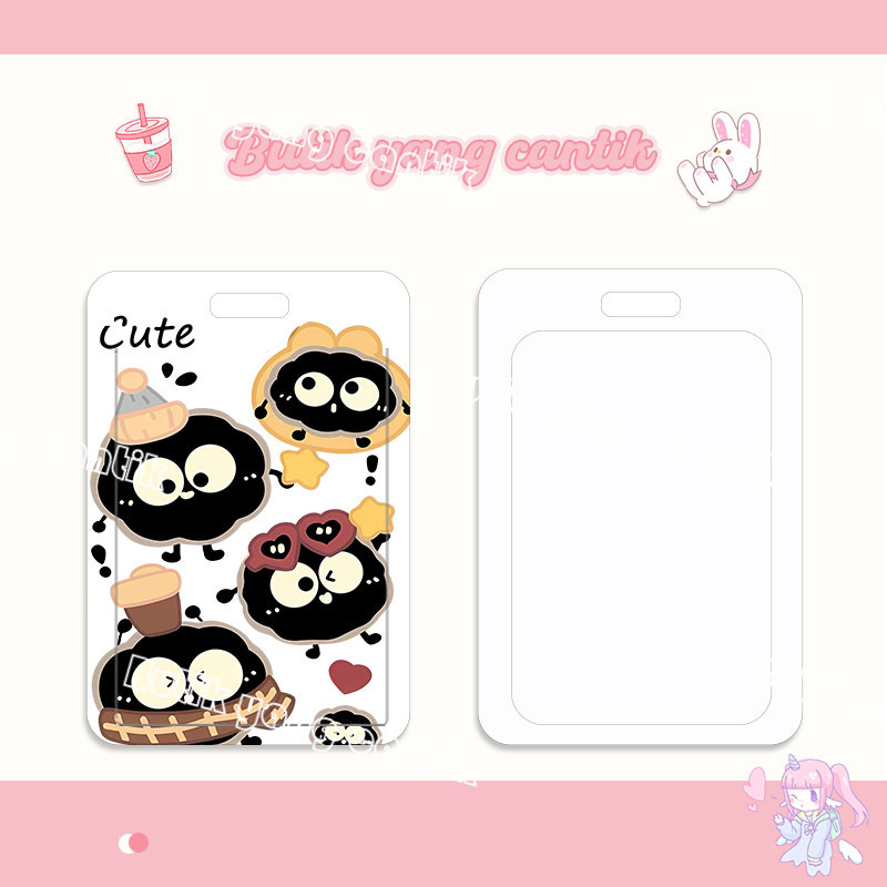 Jual ID CARD HOLDER,Tempat kartu briket kecil yang lucu, cocok untuk ...