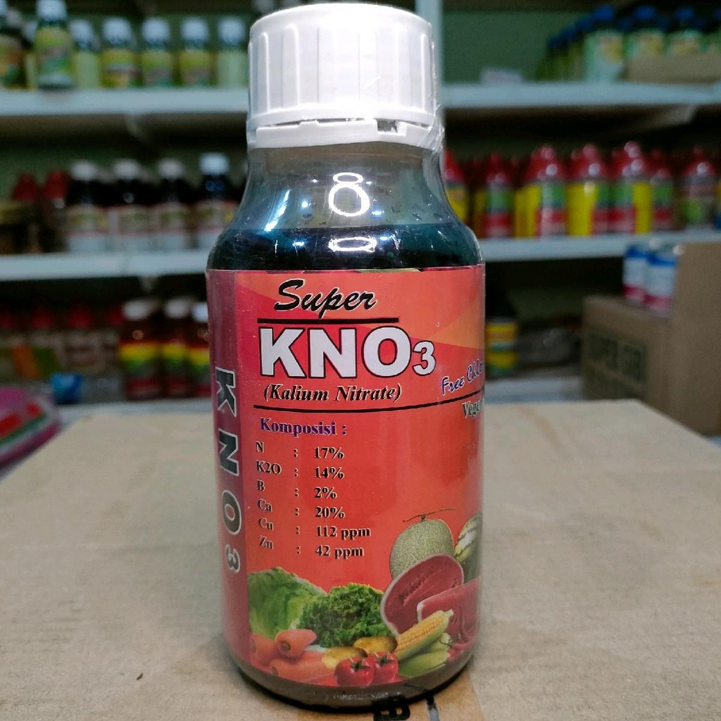 Jual KNO3 Merah Cair 500ml Pertumbuhan Nutrisi Tanaman Pupuk | Shopee ...
