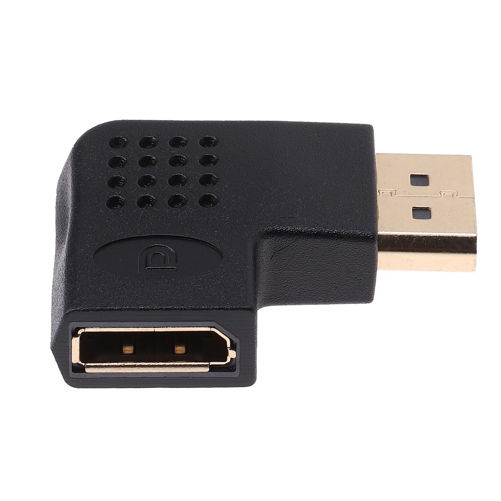 Jual Displayport Cable Adapter Dp Male to Female Left Right Angled ...