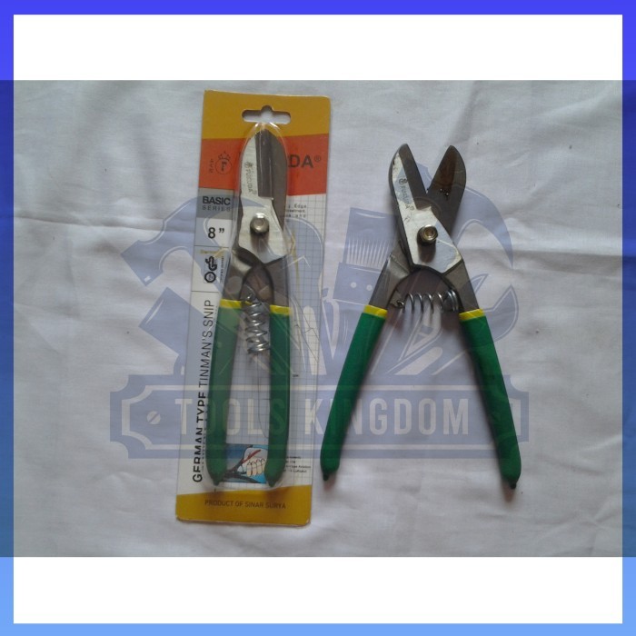 Jual Gunting Seng Fukuda Gagang Karet German Type | Shopee Indonesia