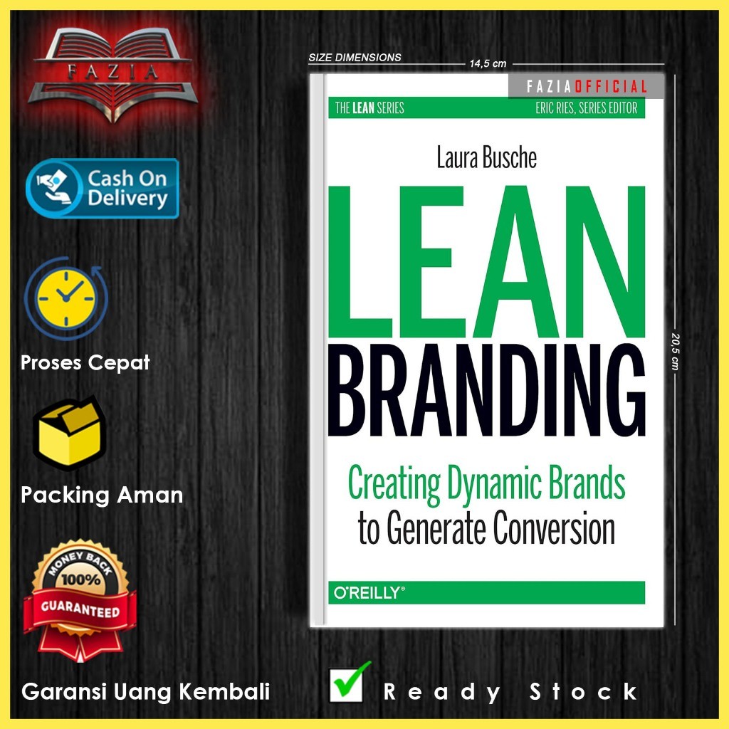 Jual Lean Branding by Laura Busche (English/Indonesia) | Shopee Indonesia