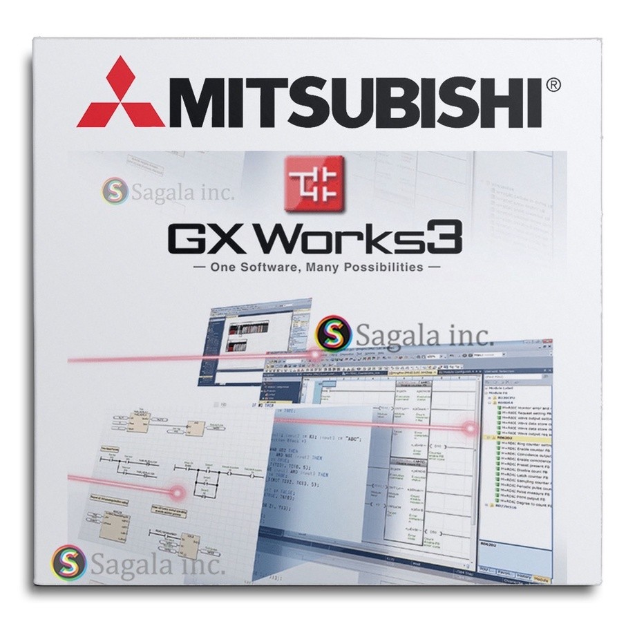 Jual Software - GX works 3 - WIN - GX works 2 GX Developer 8 PLC ...