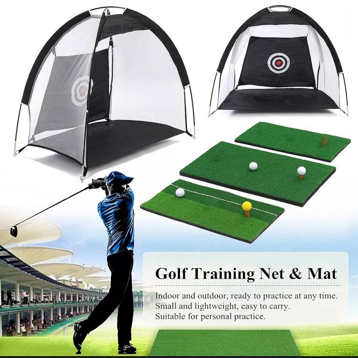 Jual DRIVING RANGE GOLF 60CM x 30CM DAN JARING NET LATIHAN GOLF ...