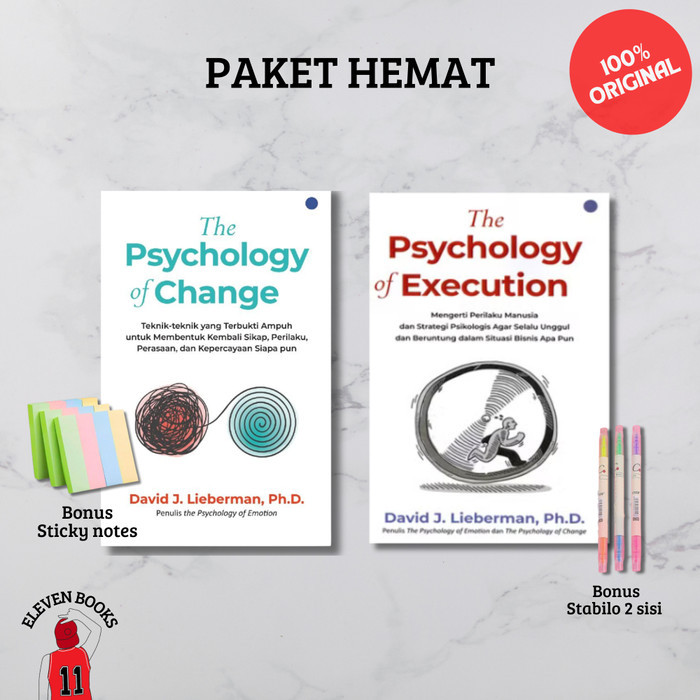 Jual Paket Hemat Buku Original The Psychology of Change dan The ...