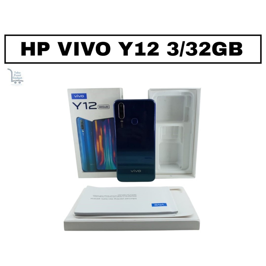 Jual VIVO Y12 3/32 3GB 32GB RAM 3 32 GARANSI | Shopee Indonesia