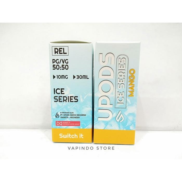 Jual ICE SERIES SALT UPODS MANGO 30ML 10MG BY JUICE CARTEL PODS ...