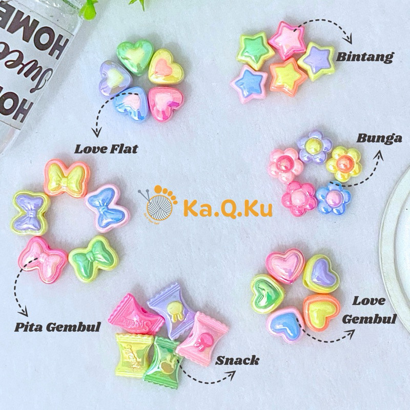 Jual MOTE MANIK PREMIUM AKRILIK KOREA UV Premium I | Shopee Indonesia
