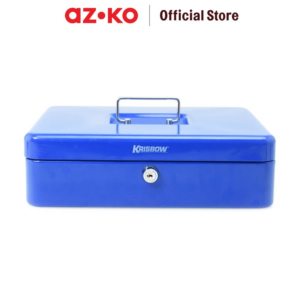 Jual AZKO Krisbow 12 inci Cash Box Ts0010 - Biru Tempat Uang Dengan ...