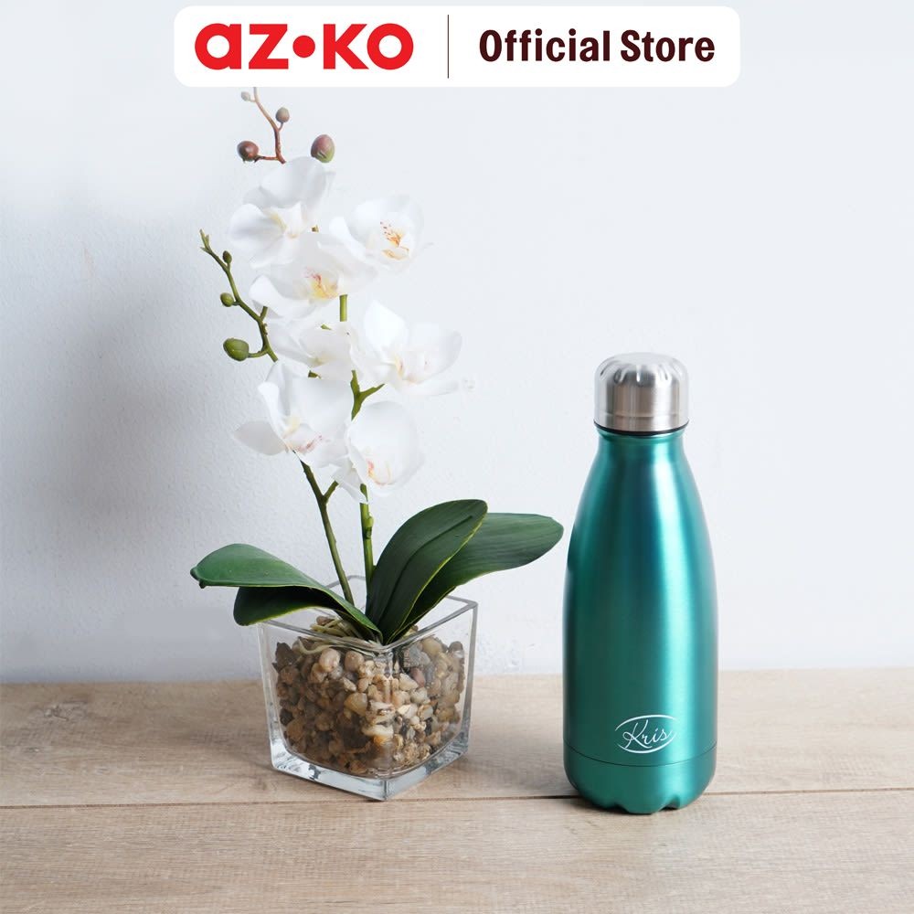 Jual AZKO Kris 350 ml Botol Vacuum Flask - Biru Tumbler Termos Minuman ...