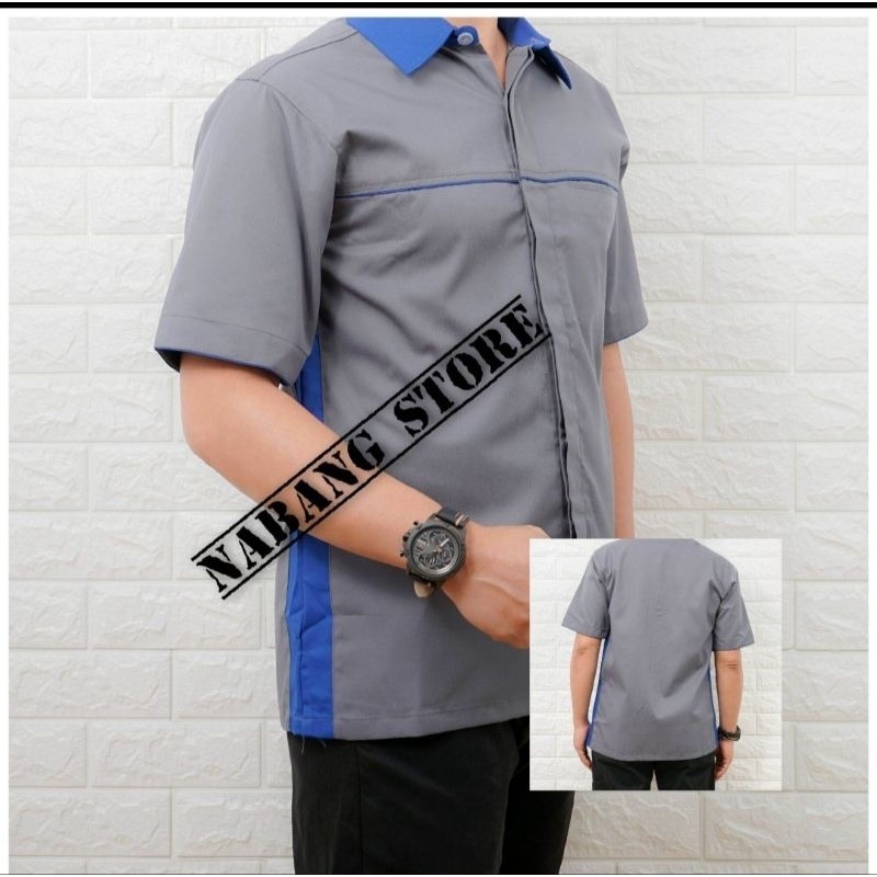 Jual Dv-02 Baju Kerja , Baju OB, Baju Cleaning Service , Kemeja Seragam ...
