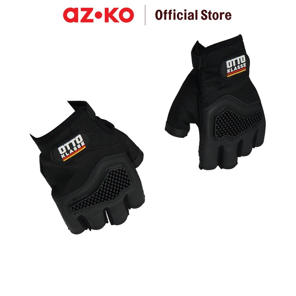 Jual AZKO Otto Klasse Ukuran Xxl Sarung Tangan Motor Short Kbkh-46b ...