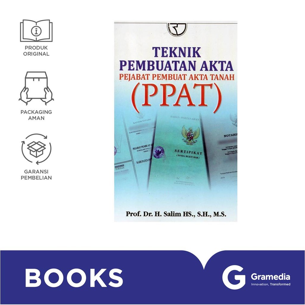 Jual Teknik Pembuatan Akta : Pejabat Pembuat Akta Tanah (PPAT) | Shopee Indonesia