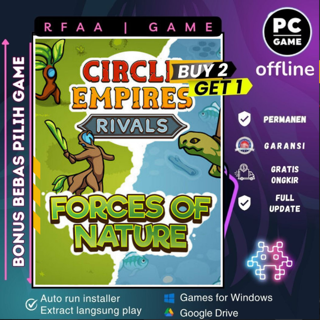 Jual CIRCLE EMPIRES RIVALS FORCES OF NATURE | GAME PC - LAPTOP - DL | Shopee Indonesia