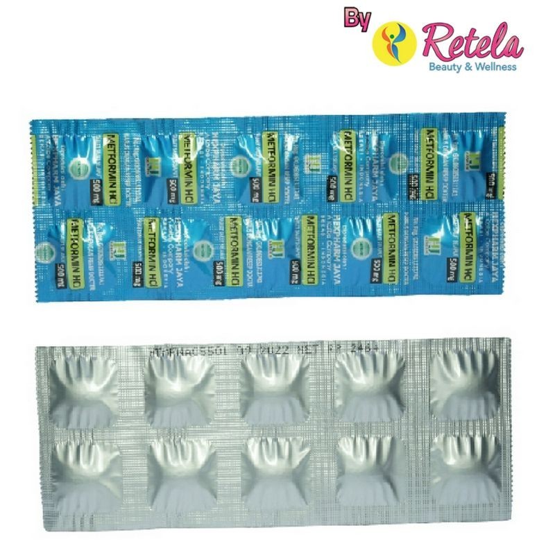 Jual METFORMIN 500MG 1 BOX 200 TABLET | Shopee Indonesia