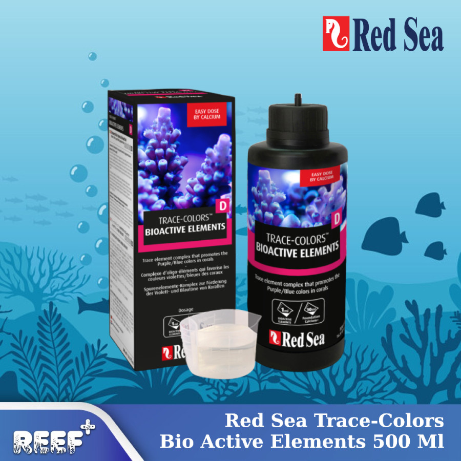 Jual Red Sea Trace Colors D Bioactive Elements Coral Supplement 500 Ml ...