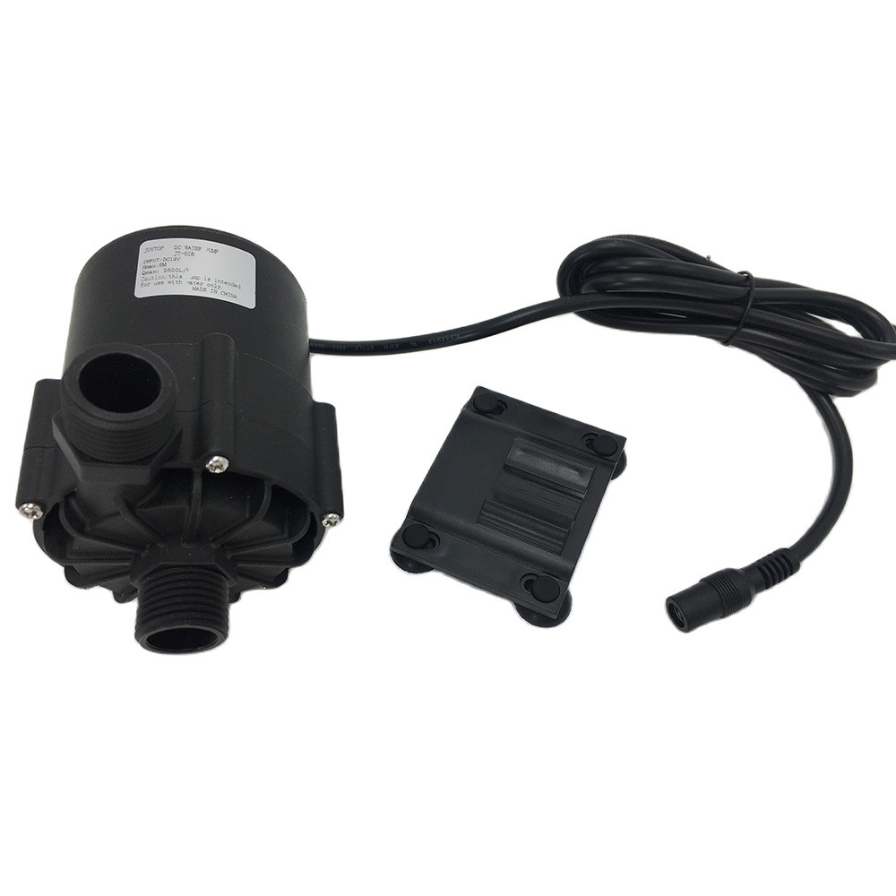 Jual JT-60B Solar Brushless Water Pump DC 12V 24V Submersible Booster ...