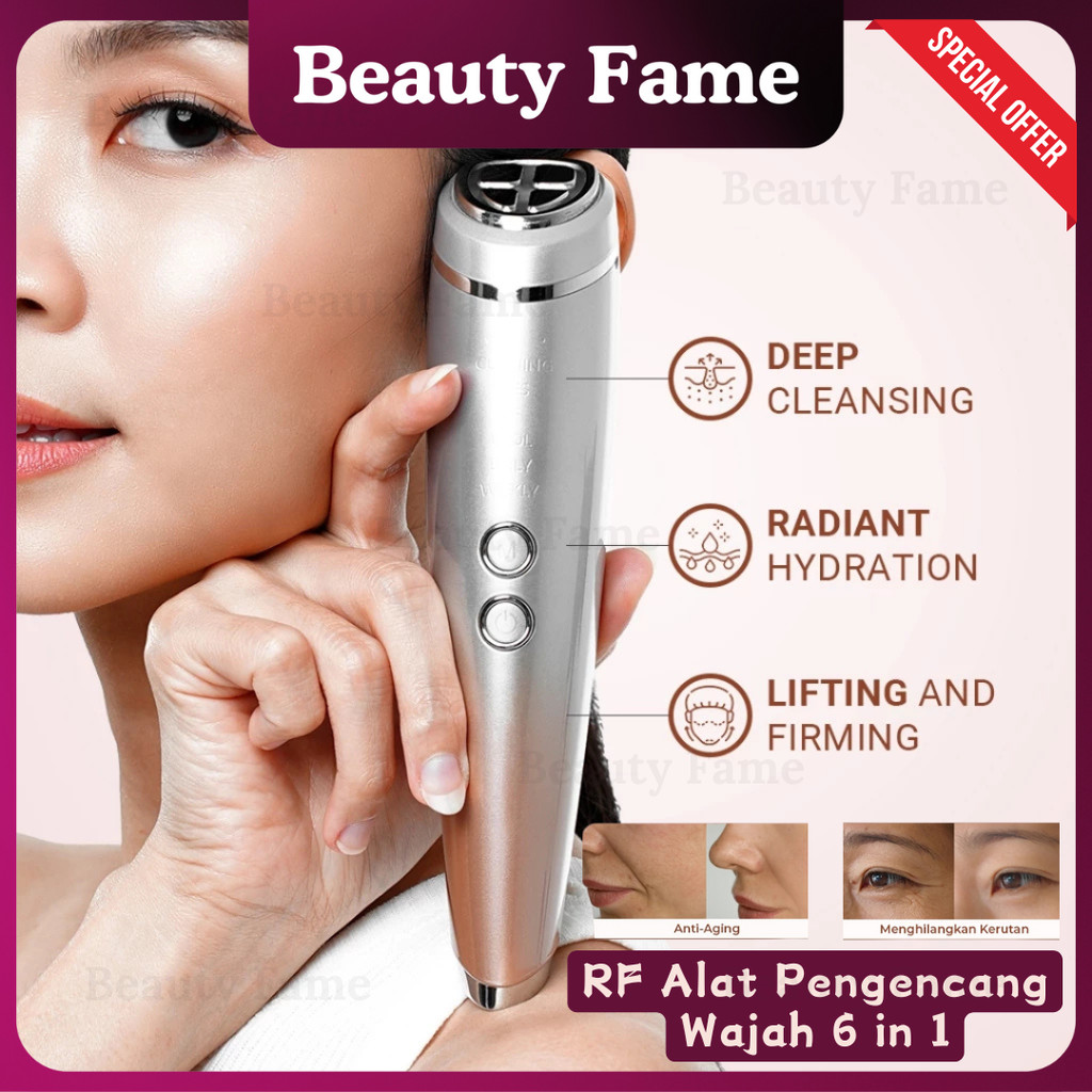 Jual Beauty Fame **GARANSI 1 TAHUN** Lumin Alat Pengencang Wajah 6in1 ...