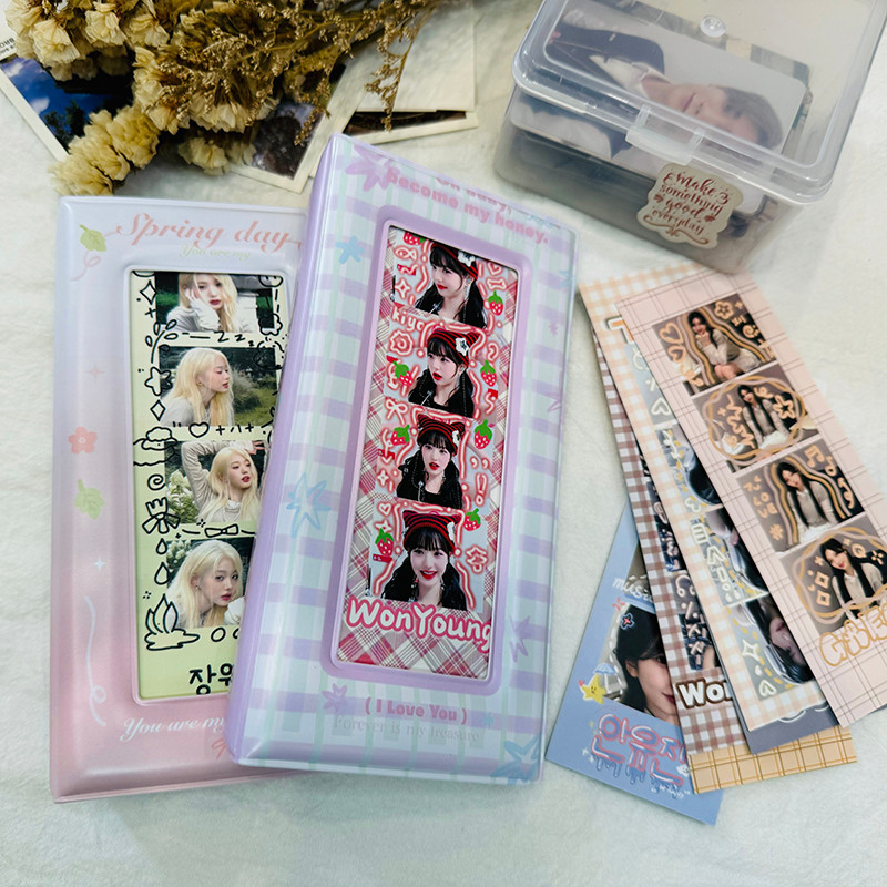 Jual Spring Photo Booth Frames - Photo Booth Album For 2x6 Inch Photo ...