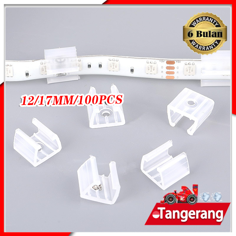 Jual 100pcs Klem Lampu Neon LED Neon Flex Lampu Klem Lampu Strip ...