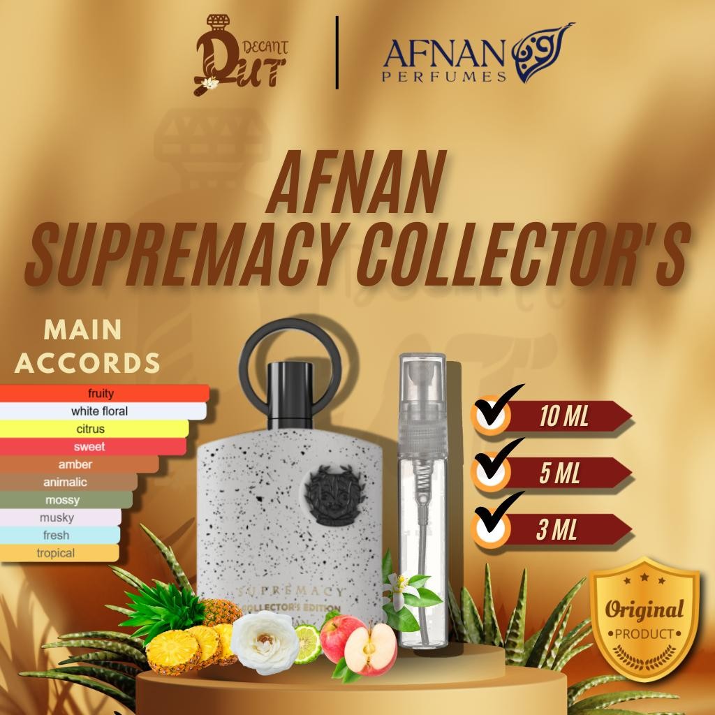 Jual Decant Afnan Supremacy Collector 1ml 3ml 5ml 10ml – Wangi Nanas ...