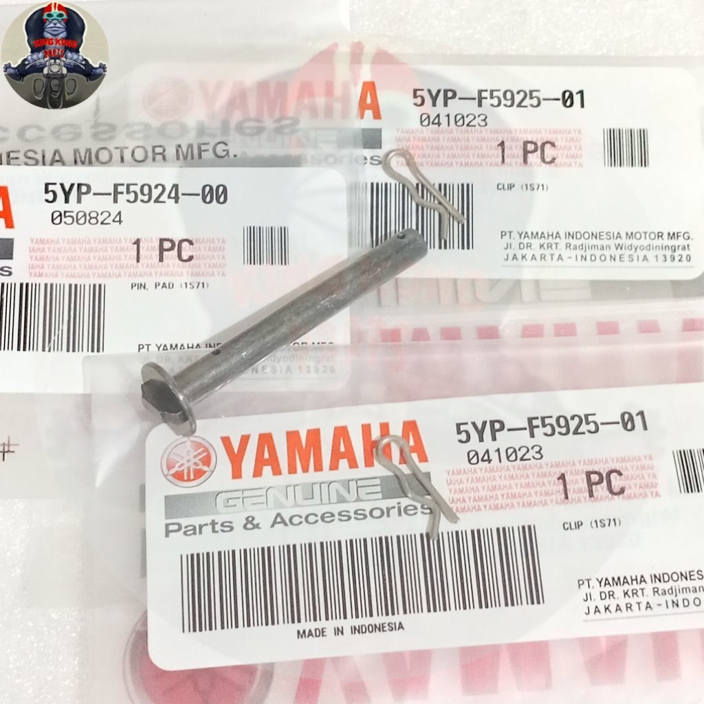 Jual As pen pin dan klip tahanan kampas rem depan belakang set all ...