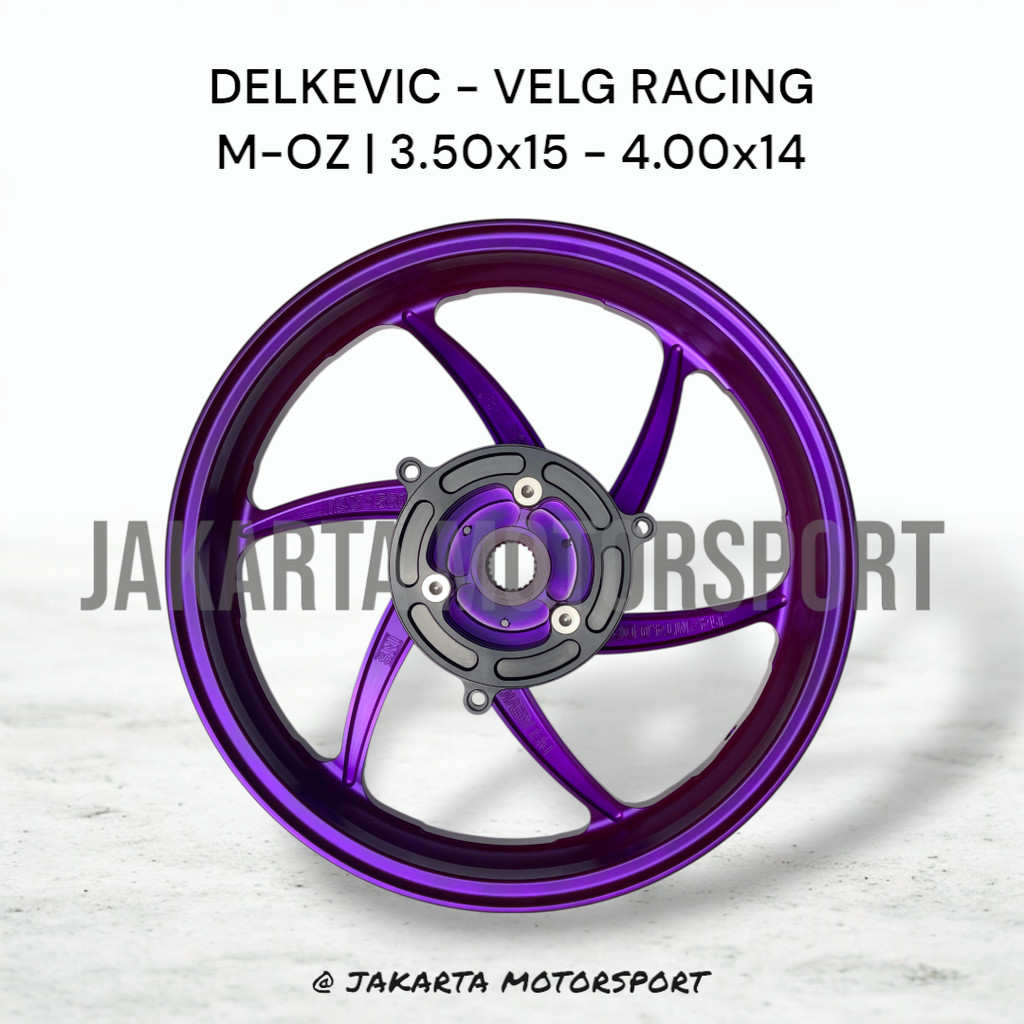 Jual Delkevic Velg Racing XMAX-250 TURBO CONNECTED NEW OLD 350x15 ...