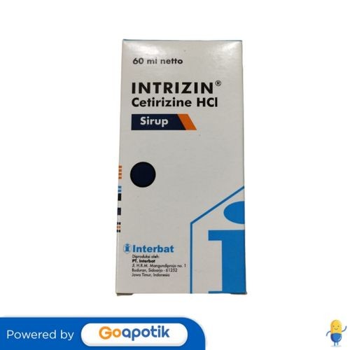 Jual Intrizin 60 Ml Sirup | Shopee Indonesia