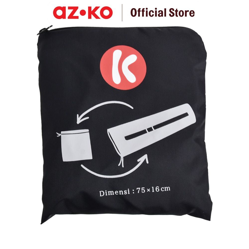 Jual AZKO Kiwikana Tas Yoga Lipat - Hitam Folded Yoga Bag Tas Matras ...