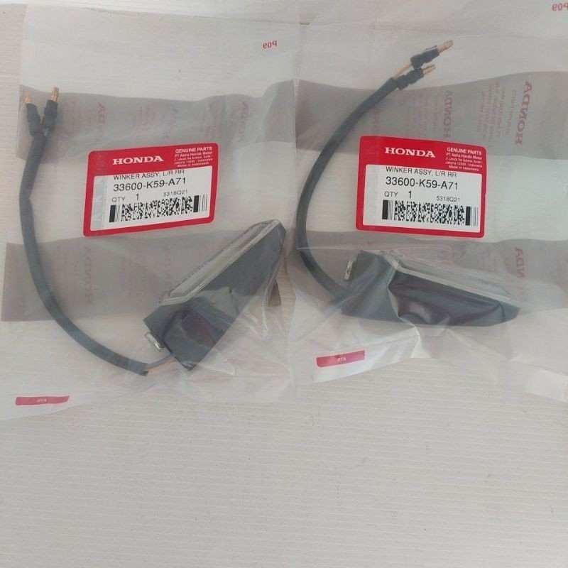 Jual Lampu Sein Sen Riting LED Honda Vario 125 / Vario 150 / All New ...