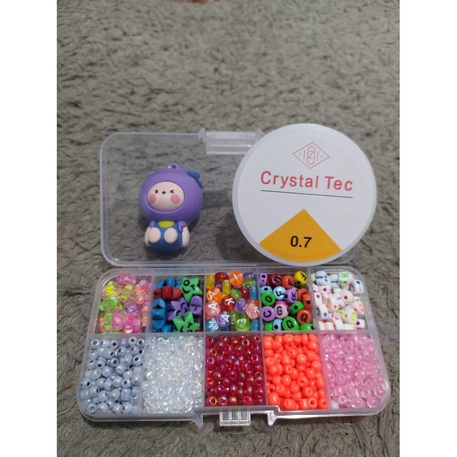 Jual Manik2/Beads Manik Set Lengkap / Manik Super Diy / Manik Huruf ...