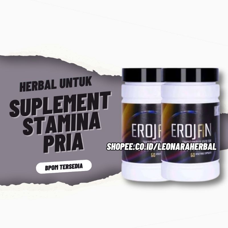Jual Distributor Resmi Erojan Wellous - Erojan Suplemen Kesehatan Pria ...