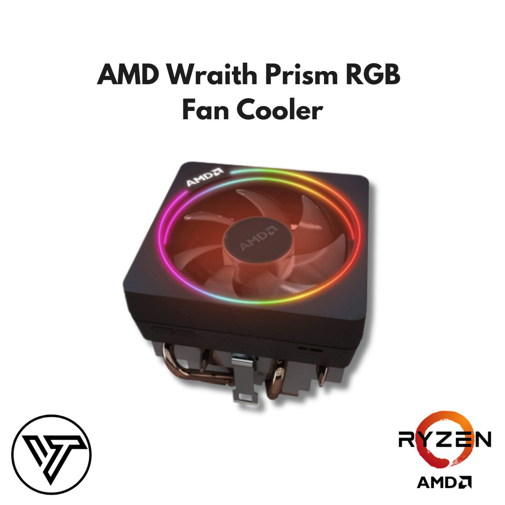 Jual AMD Wraith Prism RGB Fan Cooler | Shopee Indonesia