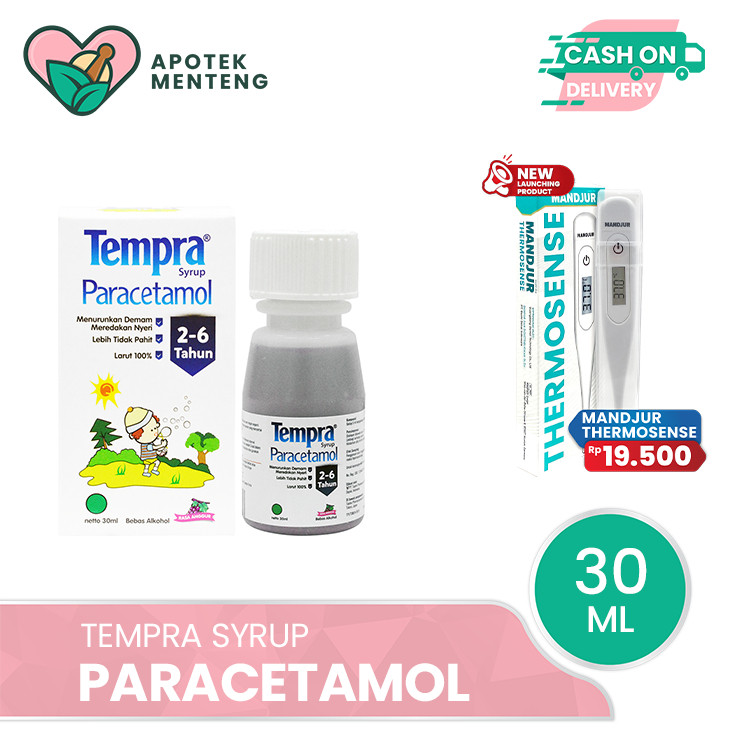 Jual Tempra Syrup 30 mL - Pereda Demam dan Nyeri Khusus Anak-anak ...