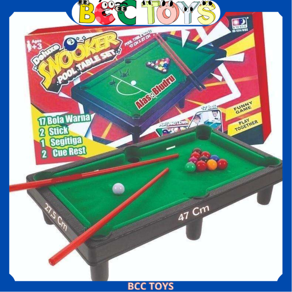 Jual Mainan Anak Biliard Set Snooker Billiards Game Table Meja Biliard ...