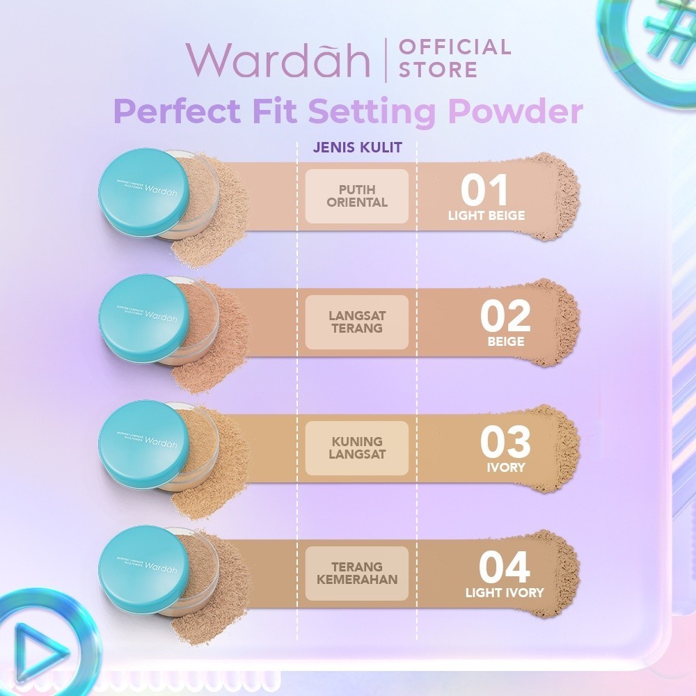 Jual Wardah Everyday Luminous Face Powder 30 g - Bedak Tabur Yang Halus ...